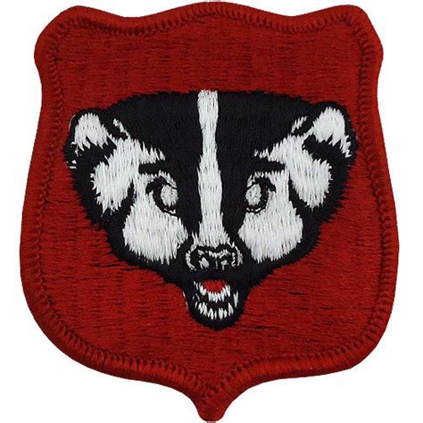 Wisconsin National Guard Class A Patch Usamm