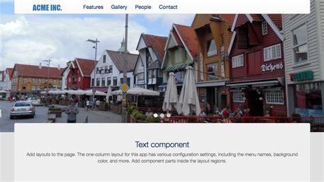 Demo Onepager Enonic Market