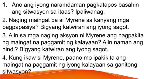 1 Ano ang iyong naramdaman pagkatapos basahin | StudyX