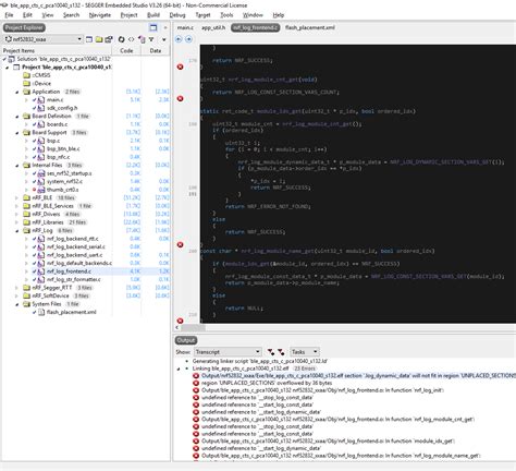 Compiler Error When Migrating To Ses 3 And Sdk14 Nordic Qanda Nordic Devzone Nordic Devzone