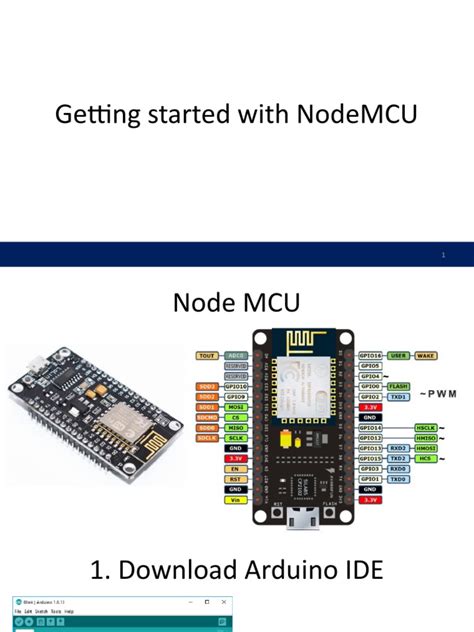 get started with nodemcu program using arduino ide my xxx ho