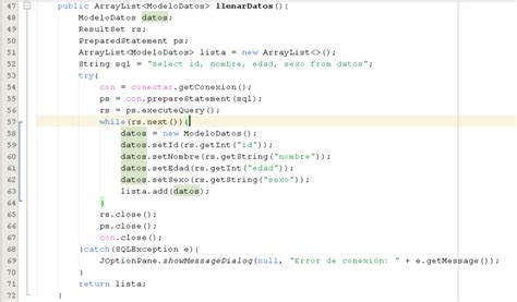cómo llenar un jtable con una tabla mysql cable naranja