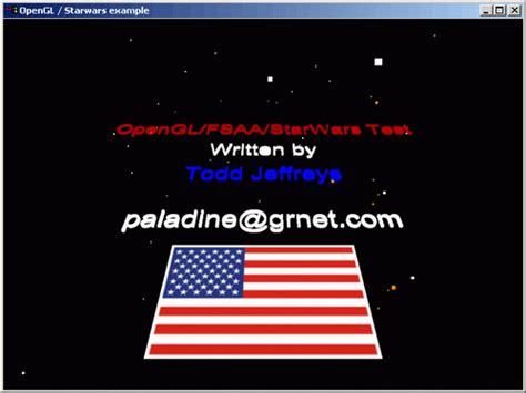 Win32 Opengl Framework Star Wars Scrolling Text Codeproject