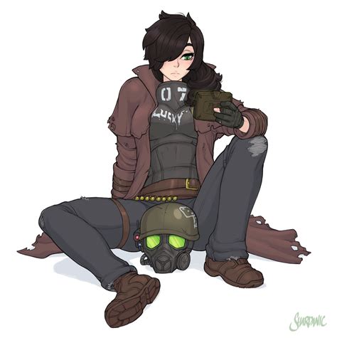 Courier And Ncr Veteran Ranger Fallout And More Drawn By Shardanic Danbooru