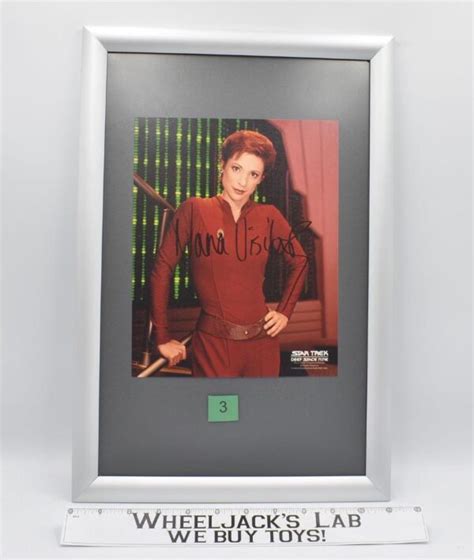 Kira Nerys Star Trek Deep Space Nana Visitor AUTOGRAPHED X Picture Wheeljack S Lab