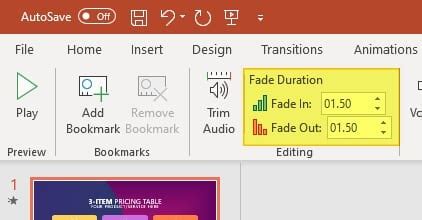How To Add Fade Audio Effects On PowerPoint Vegaslide