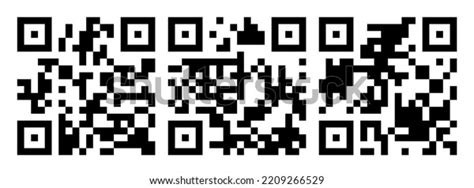 Set Qr Codes Sample Vector Qr Stock Vector Royalty Free Shutterstock