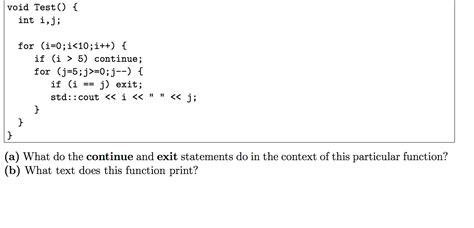 solved void test { int i j for i 0 i