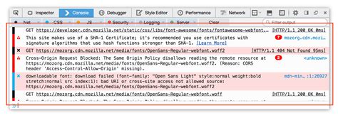 Console Messages Firefox Source Docs
