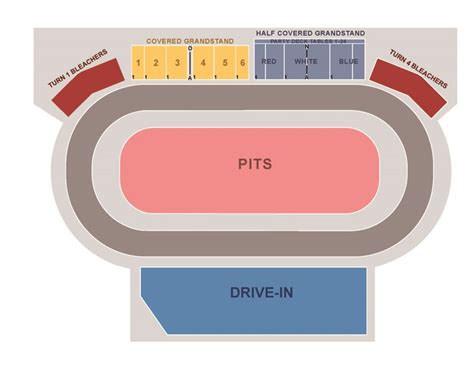 Seating Chart Orange County Fair Speedway