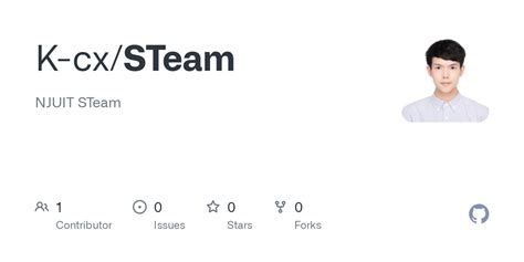 Github K Cxsteam Njuit Steam