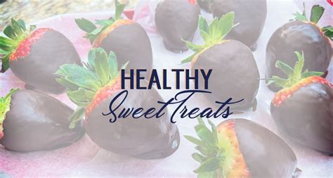 Healthy Sweet Treats Wholistic Wanders