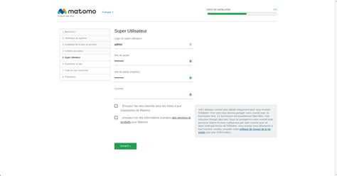 mettre en place matomo sur une application symfony en respectant la