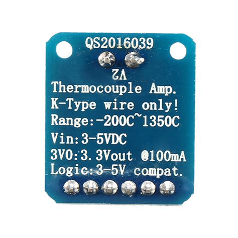 MAX K Type Thermocouple Breakout Board Temperature Measurement Mo Electronic Pro