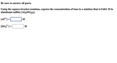 Solved Using The Square Bracket Notation Express The Chegg