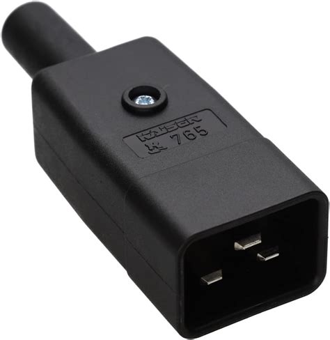 Iec C20 Re Wireable Male Connector Adept Networks