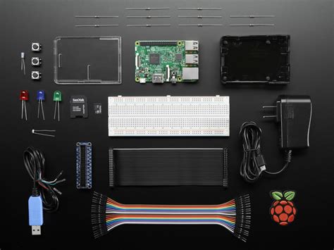 raspberry pi 3 model b starter pack includes a raspberry pi 3