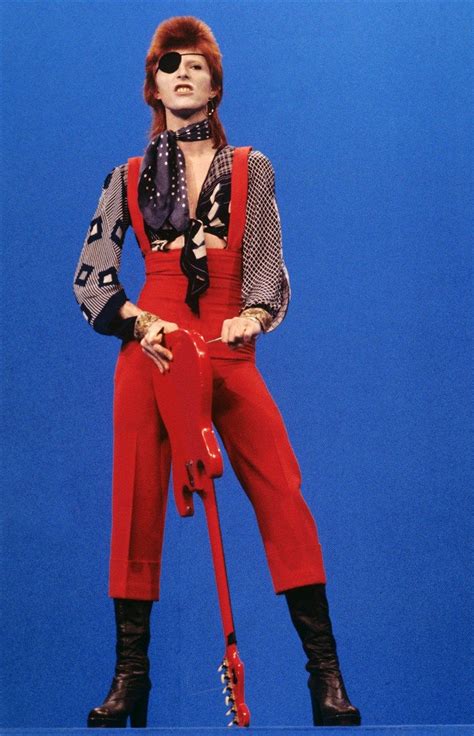 David Bowies Iconic Style Bowie Iconic Outfits David Bowie Starman