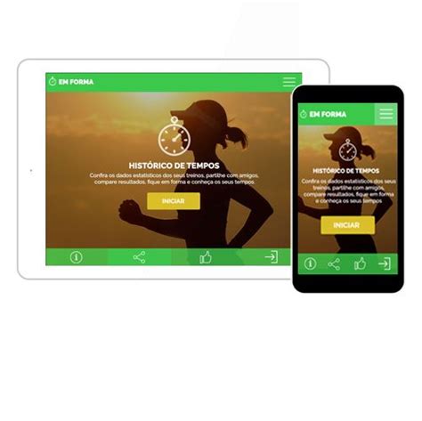 Template Mobile Criado Especialmente Para Dispositivos Móveis