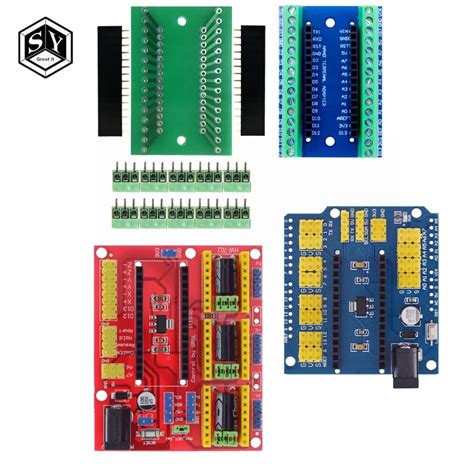 나노 V30 30 컨트롤러 터미널 어댑터 확장 보드 1 개 나노 Io 쉴드 Arduino Avr Atmega328p 용