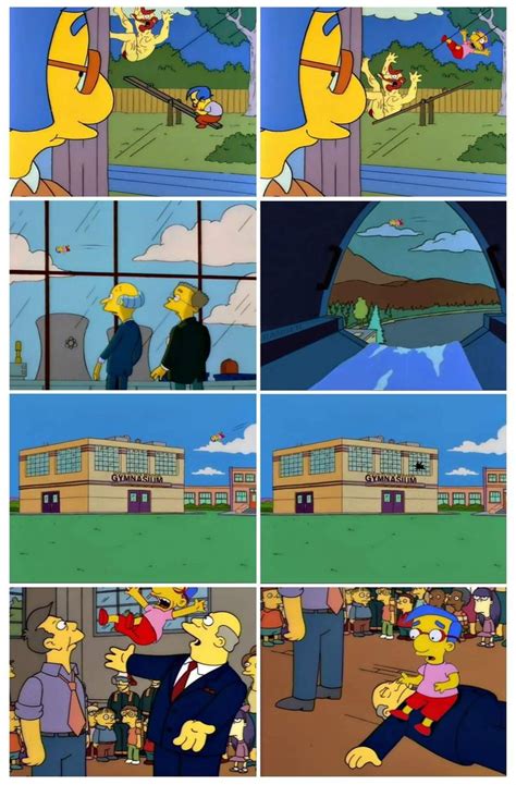 Make Way For Milly 😅 Credit Martin Ranger The Simpsons Cartoon
