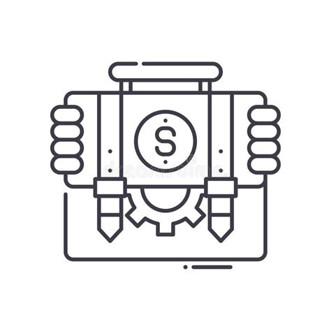 Smart Project Icon Linear Isolated Illustration Thin Line Vector Web Design Sign Outline