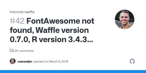 fontawesome not found waffle version 0 7 0 r version 3 4 3 2017 11