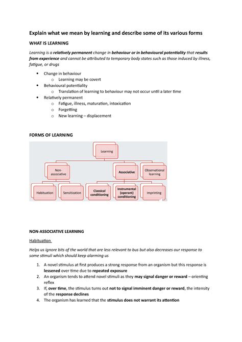 L1 Classical Conditioning Explain What We Mean By Learning And