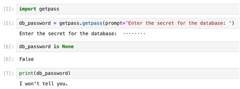 How To Handle Secrets In Jupyter Notebooks