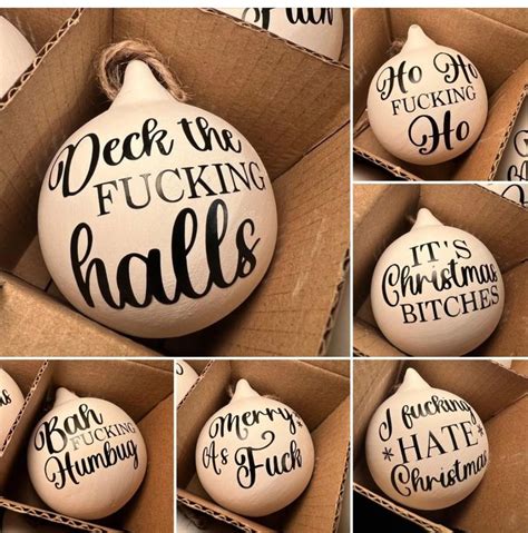 Pin By Tiffany Seifert Landis On Ornaments Funny Christmas Ornaments