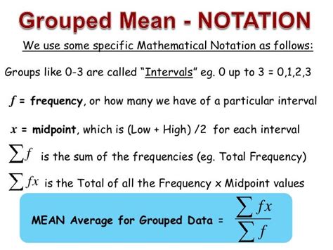 Grouped Mean Median Mode