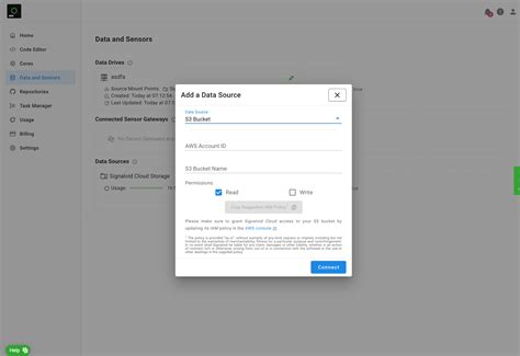 connect to data sources signaloid developer documentation