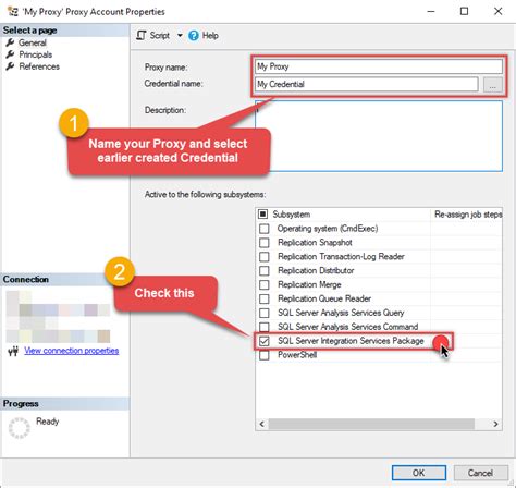 How To Use Sql Server Agent Proxy Account In Sql Server Job Sql