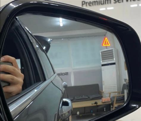 쏘렌토 사이드미러 경고등 질문이요 지식in