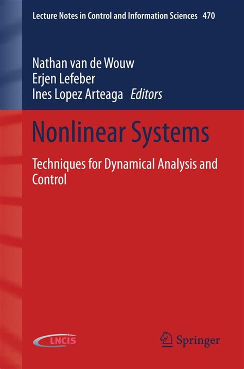 Nonlinear Systems Techniques For Dynamical Analysis And Control