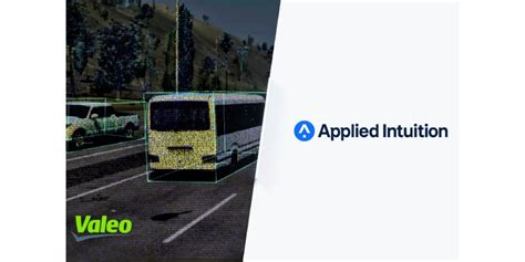 Valeo And Applied Intuition Partner To Provide Digital Twin Technology For Adas Simulation