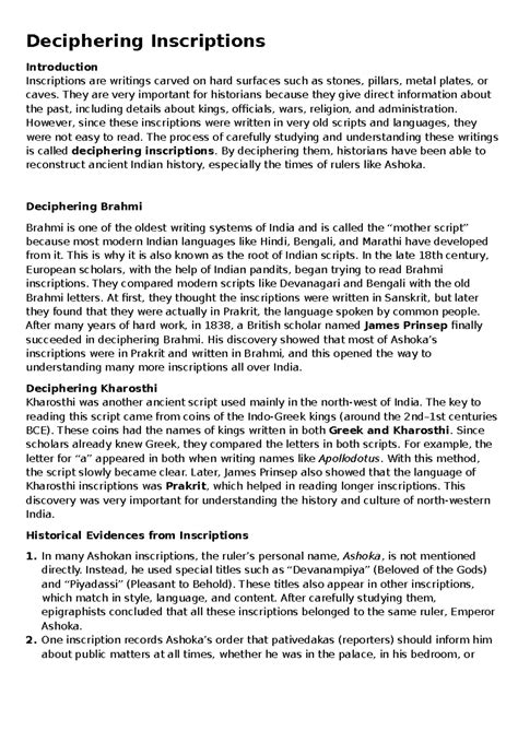 Deciphering Inscriptions Understanding Ancient Scripts And Histories