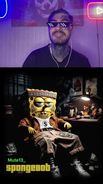 ترکیب باب اسفنجی با جی تی ای😂😎 جیتیای باباسفنجی جیتیایوی