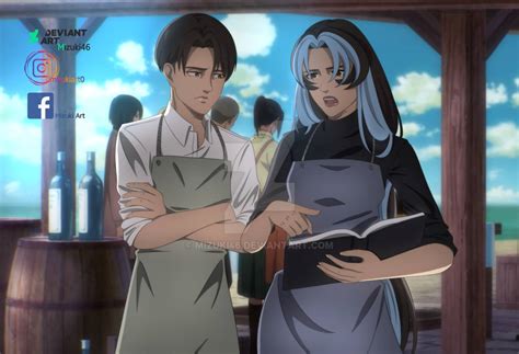 Levi Ackerman And Maria Ackerman By Mizuki46 On Deviantart