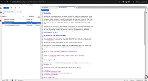Tensorflow Container Opening Jupyter Server Directory In Read Only Location Jupyter Lab Cannot