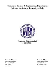 Lab Pdf Computer Science Engineering Department National Institute Of Technology