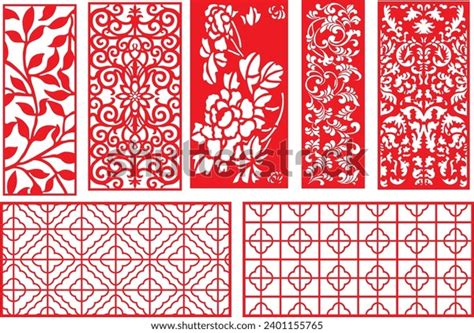 Vector Cnc Laser Cut Vector Cnc Stock Vector Royalty Free Shutterstock