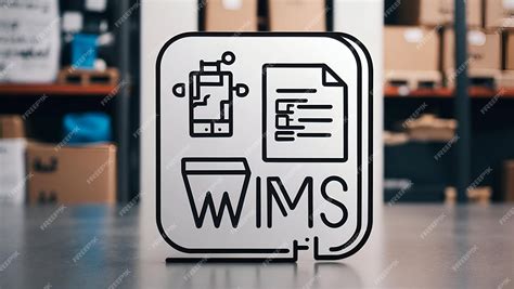 Premium Photo Wms Icon And Logistics Profile Symbol For Digital