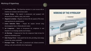 Hyperloop Powerpoint Presentataion Seminar Pptx