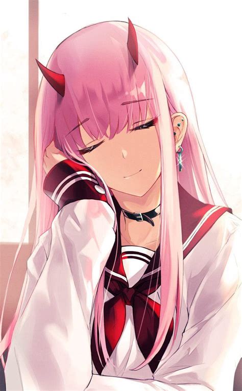 Zero Two Sleeping In Class Rsleepywaifus