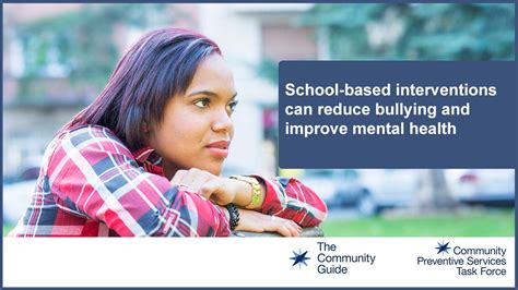 Violence Antibullying Interventions The Community Guide