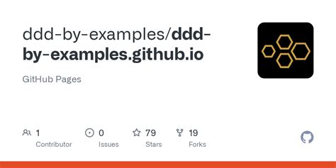 github ddd by examples ddd by github pages