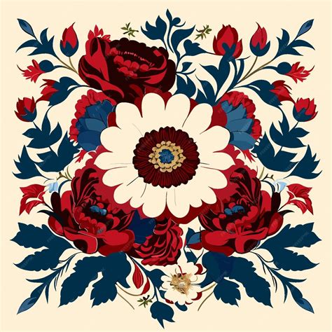 Premium Vector Celestial Confluence Handdrawn Floral Border With Cosmic Unity