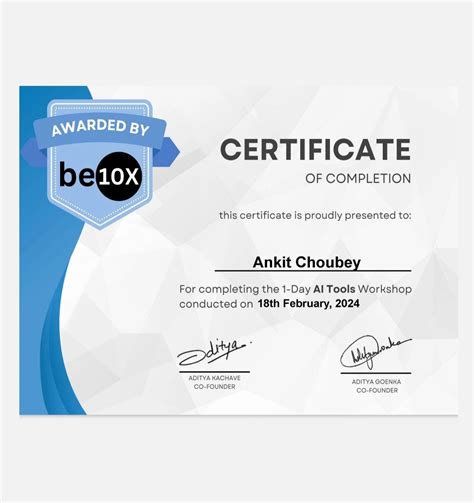 ankit choubey on linkedin be10x aiworkshop