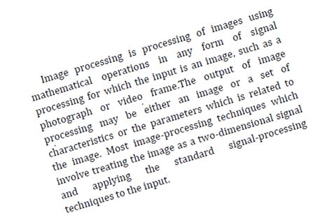 how to read text from pdf for slanted text alignment using pdfbox in